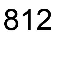 Number 812 facts