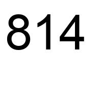 Number 814 facts