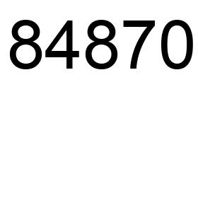84870 number facts, meaning and properties
