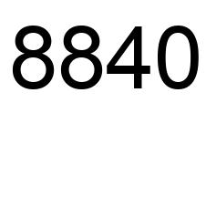 8840 number facts