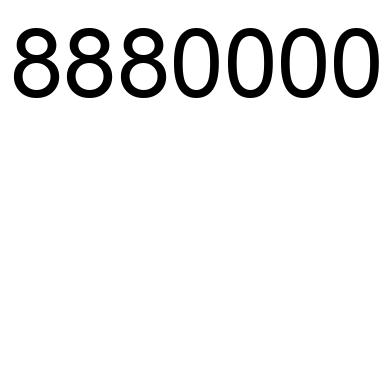 8880000 number facts, meaning and properties