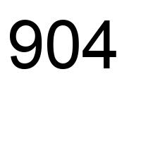 Number 904 facts