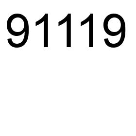 91119 number facts, meaning and properties