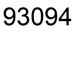93094 number facts, meaning and properties
