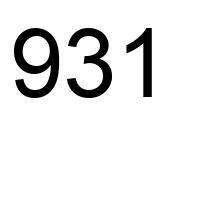 Number 931 facts