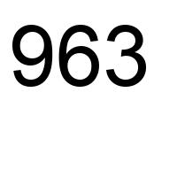 Number 963 facts
