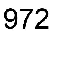 Number 972 facts