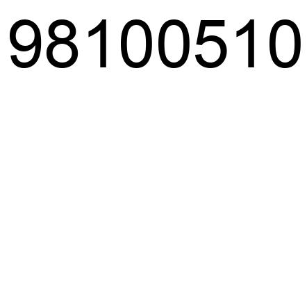 98100510 number facts, meaning and properties